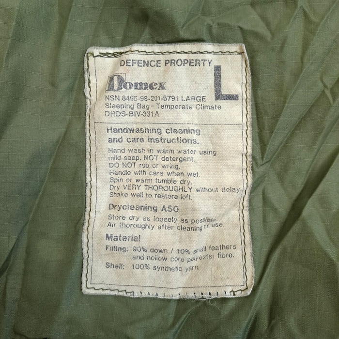 NZ Army Domex Sleeping Bag