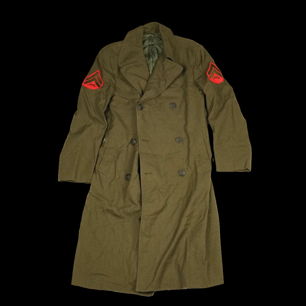 USMC Wool Overcoat - Small