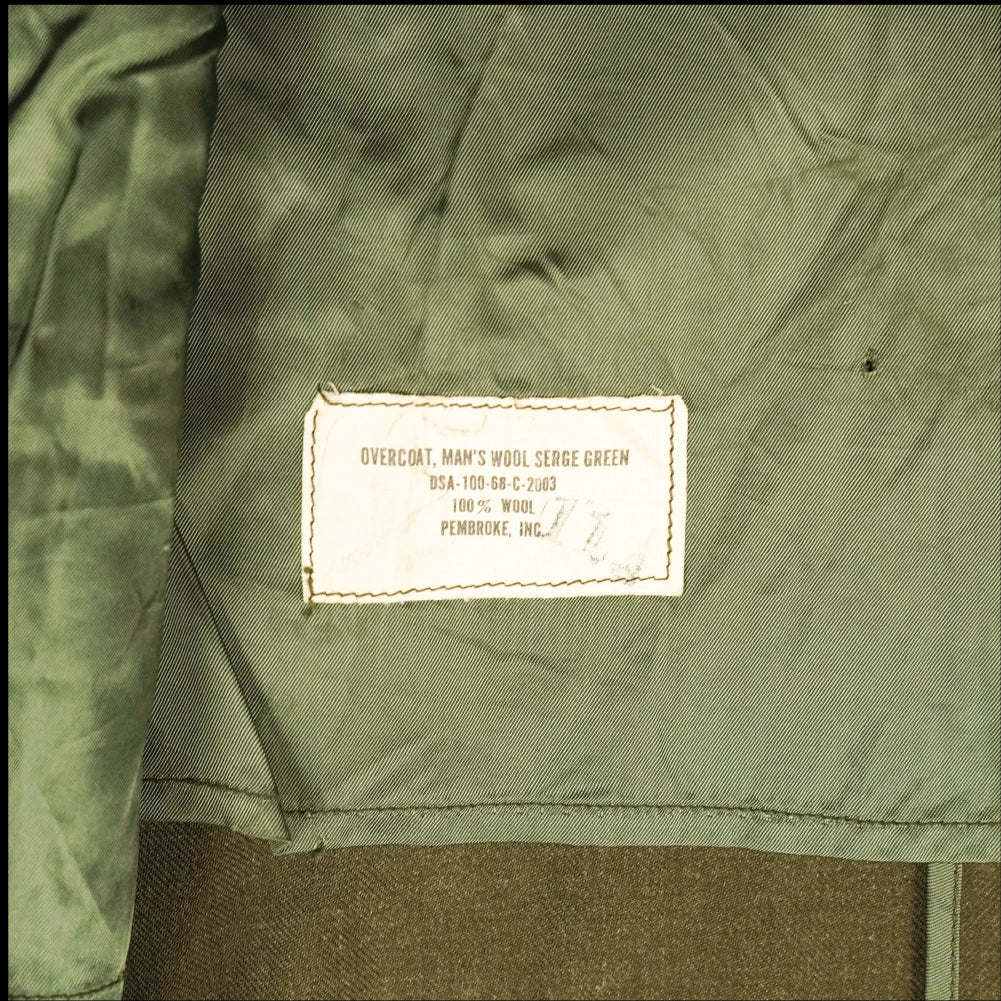 USMC Wool Overcoat - Small