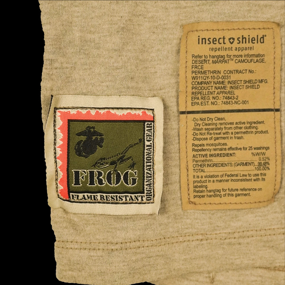 USMC Desert MARPAT FROG Combat Shirt - Medium Regular