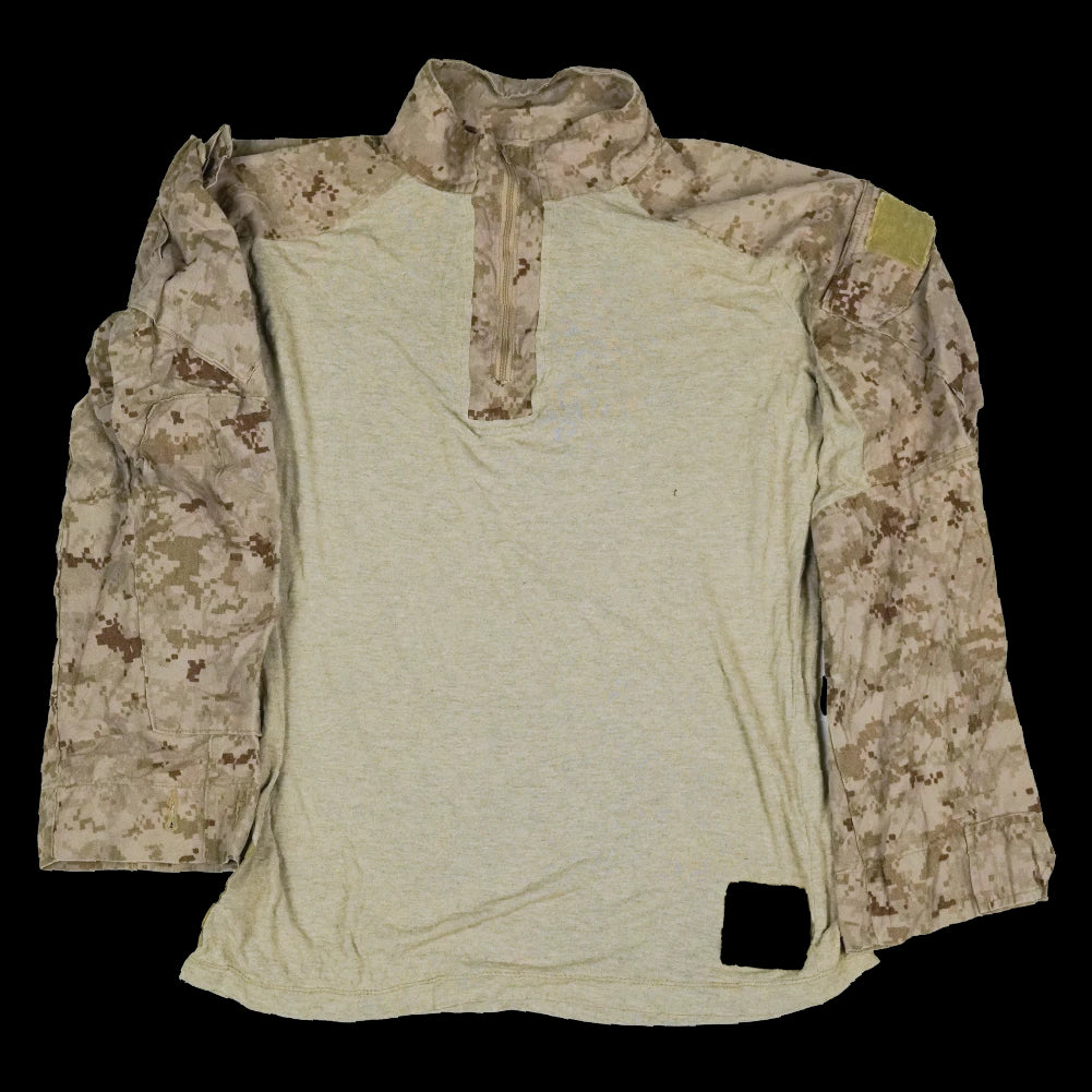 USMC Desert MARPAT FROG Combat Shirt - Medium Regular