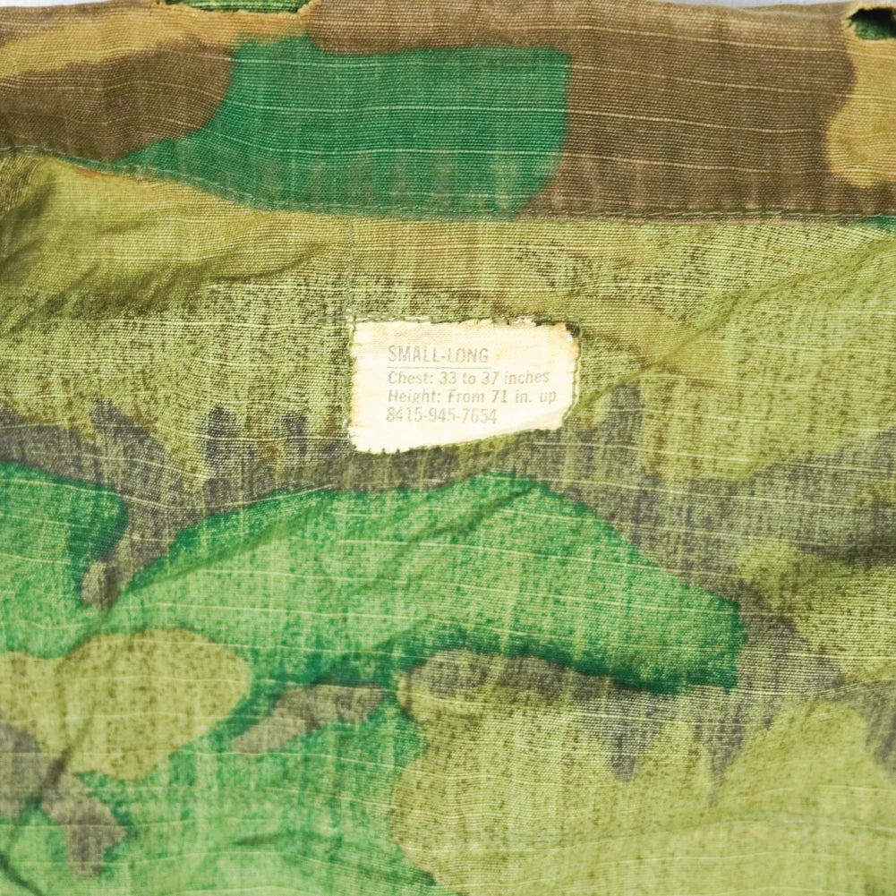 USGI ERDL 6th Pattern Jungle Fatigue Shirt - Small Long