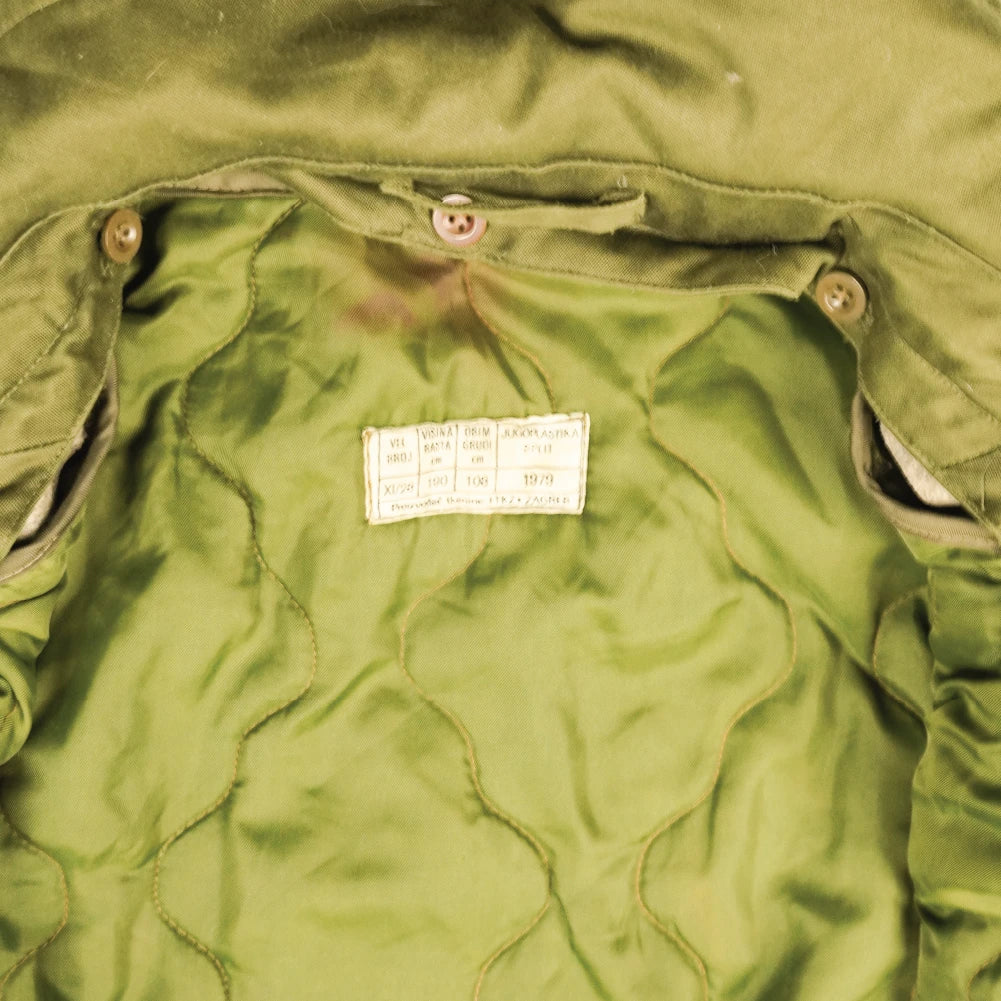 Yugoslavian Olive Drab Cold Weather Parka