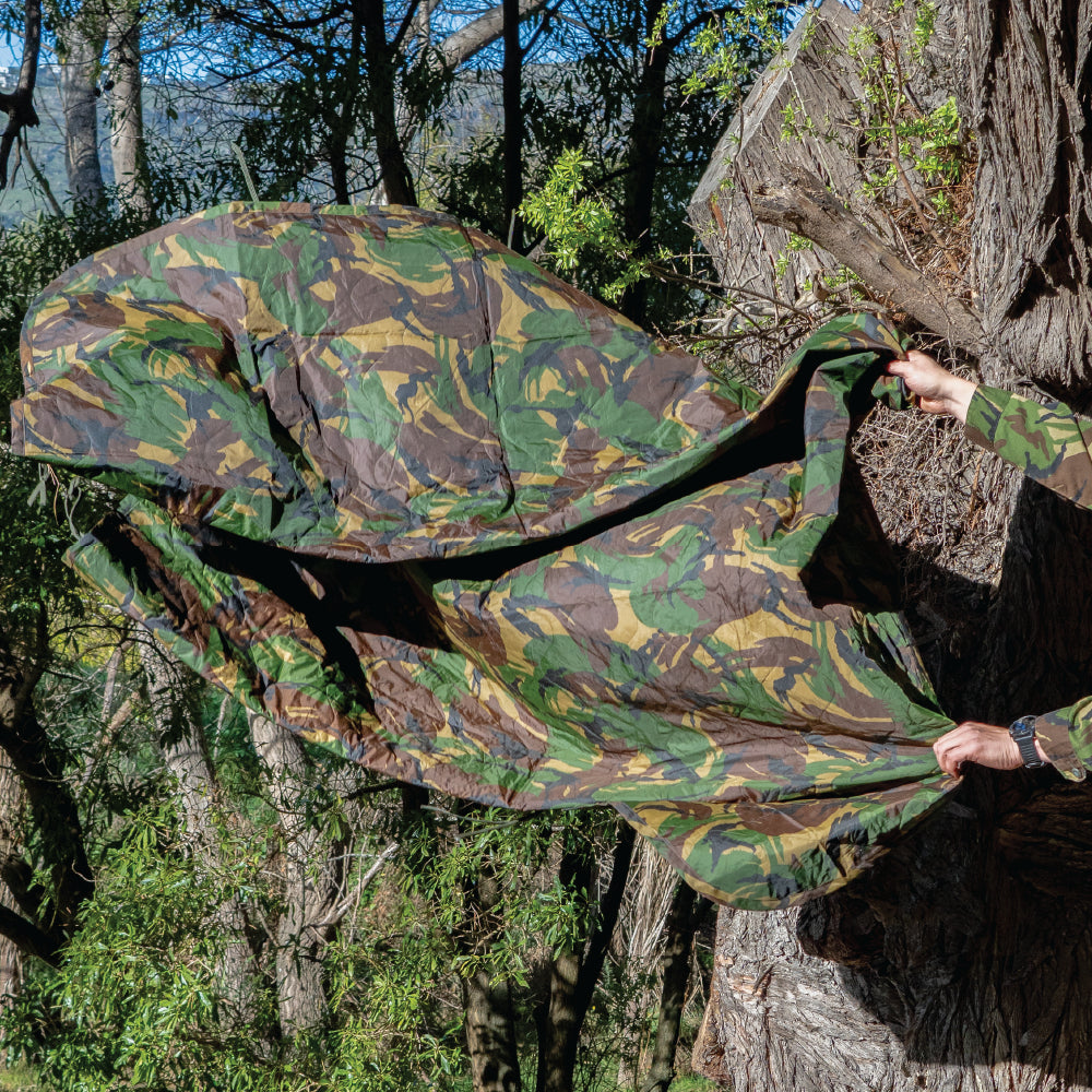 Dutch Army DPM Poncho + Liner Bundle