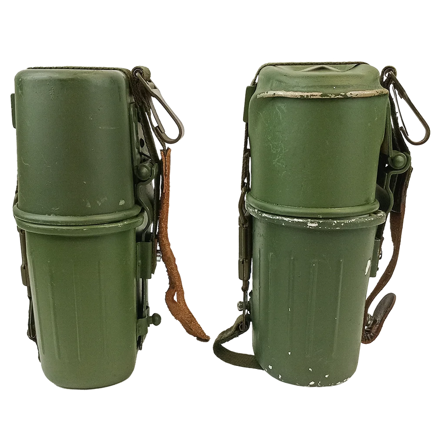 German Army Aluminum Canteen Set