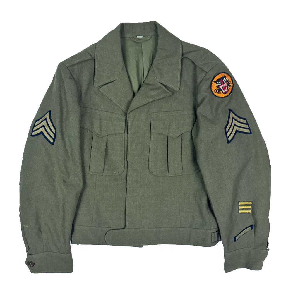 WWII Tank Destroyer Sergeant M-1944 Ike Jacket