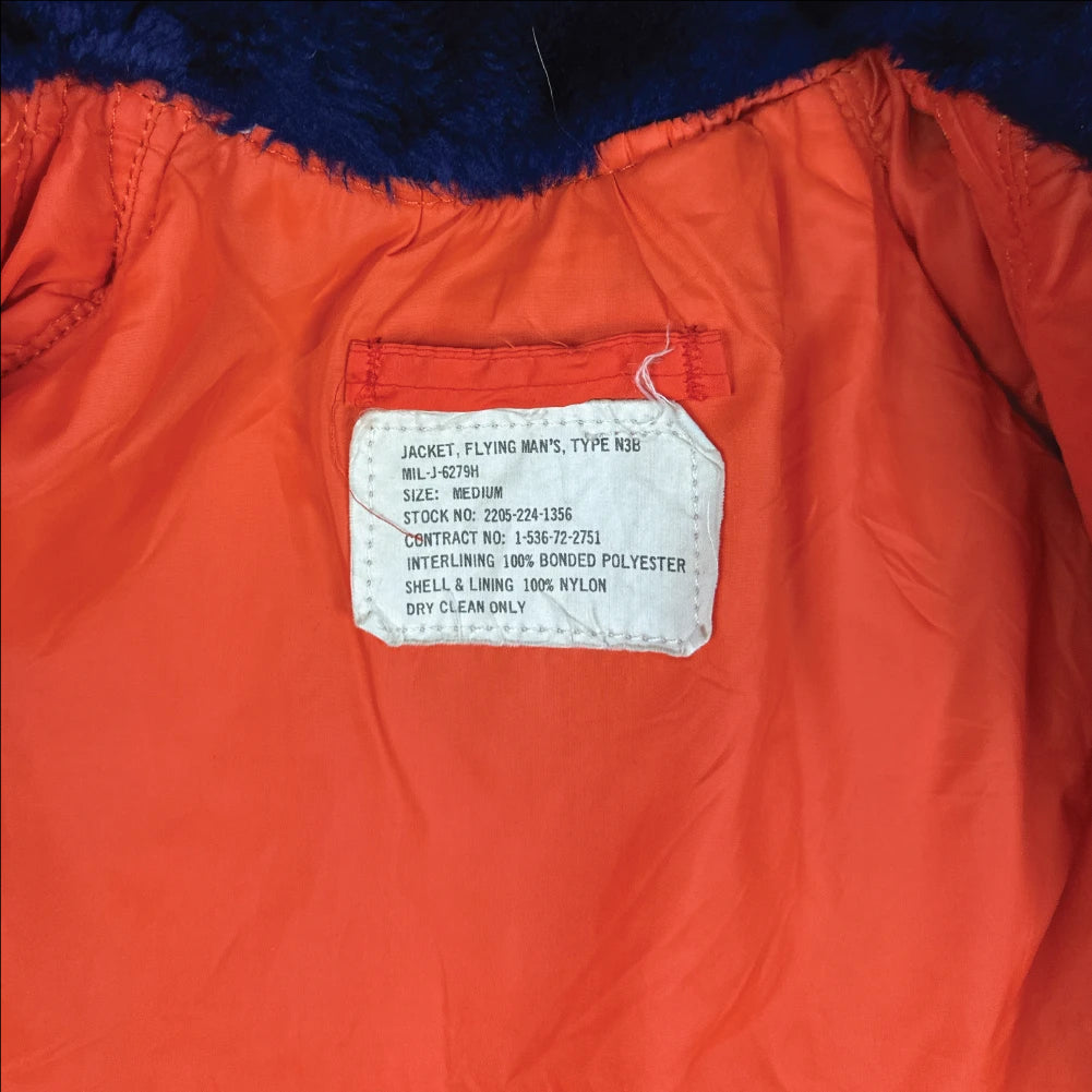 Blue N-3B Extreme Cold Weather Jacket