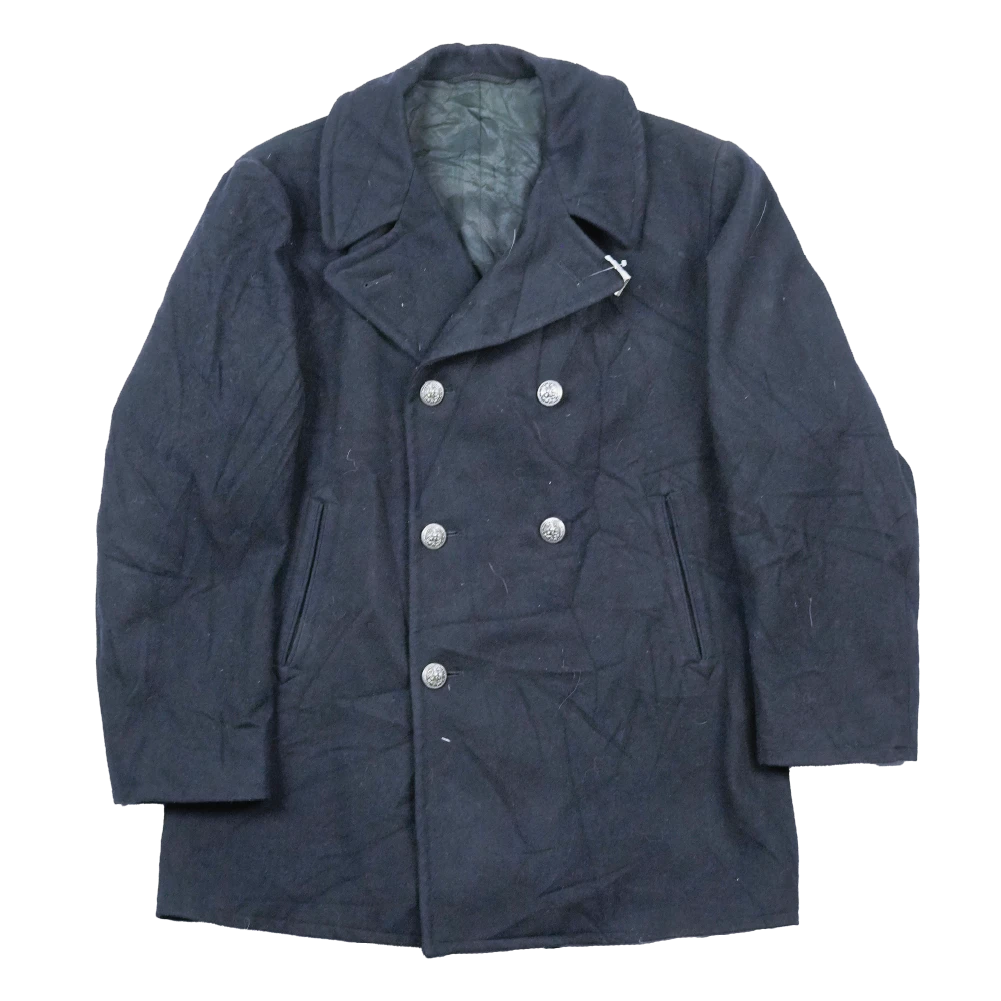 US Navy Wool Pea Coat - Medium
