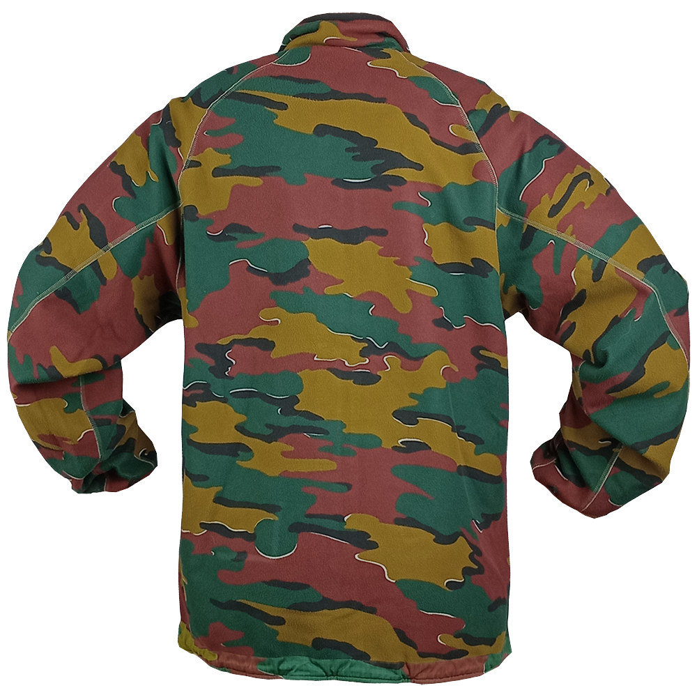 Belgian Jigsaw Camo Reversible Fleece Jacket - Value Grade
