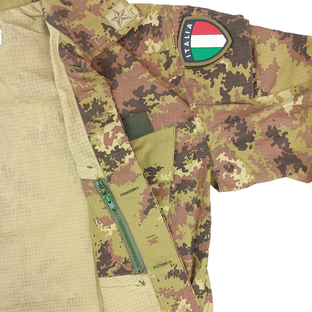 Italian Army Vegetato Field Shirt - New