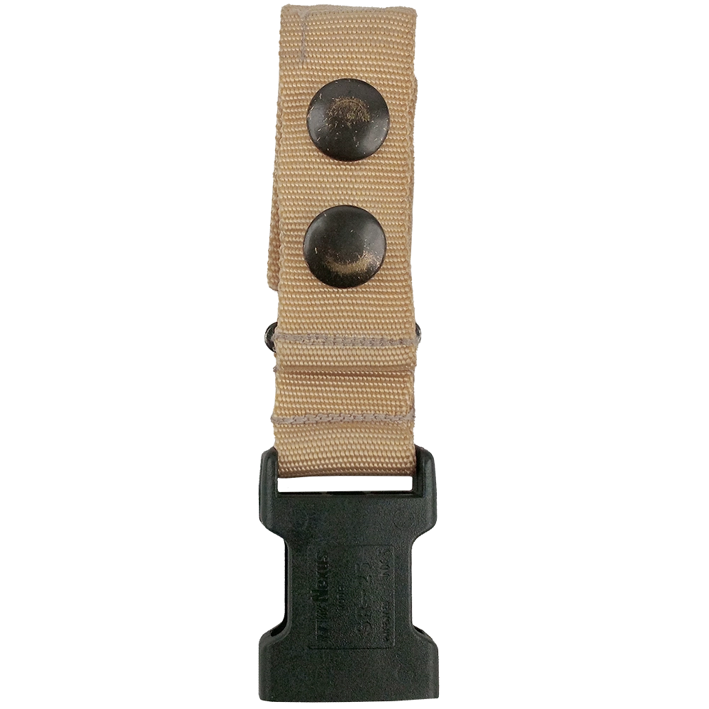 British Army Tan Loop Strap Fastener