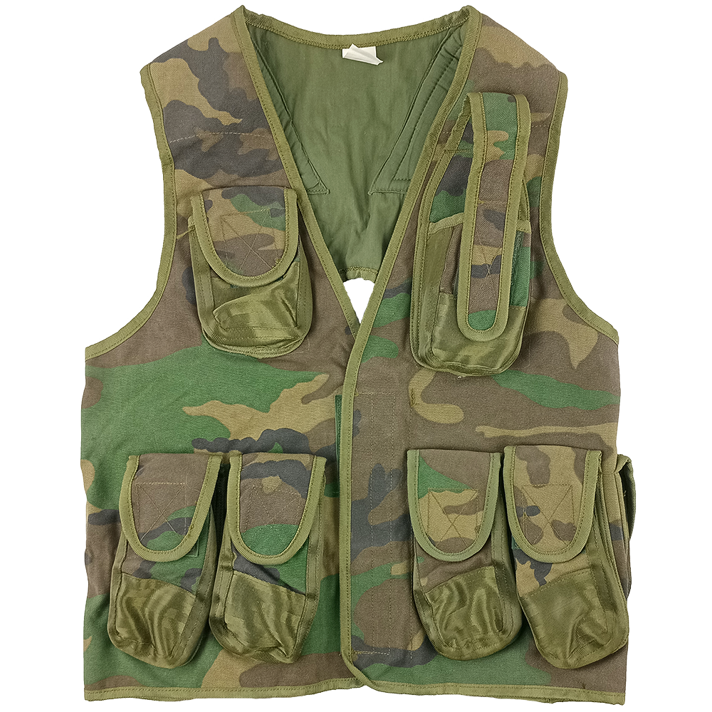 Turkish Army Woodland Tactical Vest - AK