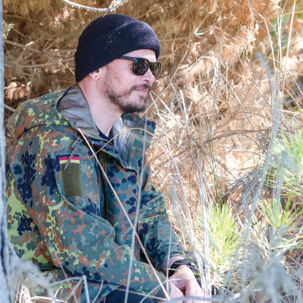 German Flecktarn Rain Jacket - Value Grade