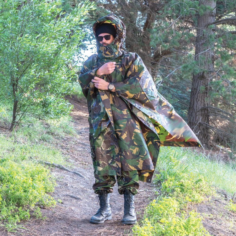 Dutch Army DPM Poncho - Grade 2