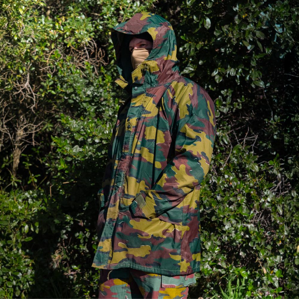 Belgian Jigsaw Camo Wet Weather Jacket