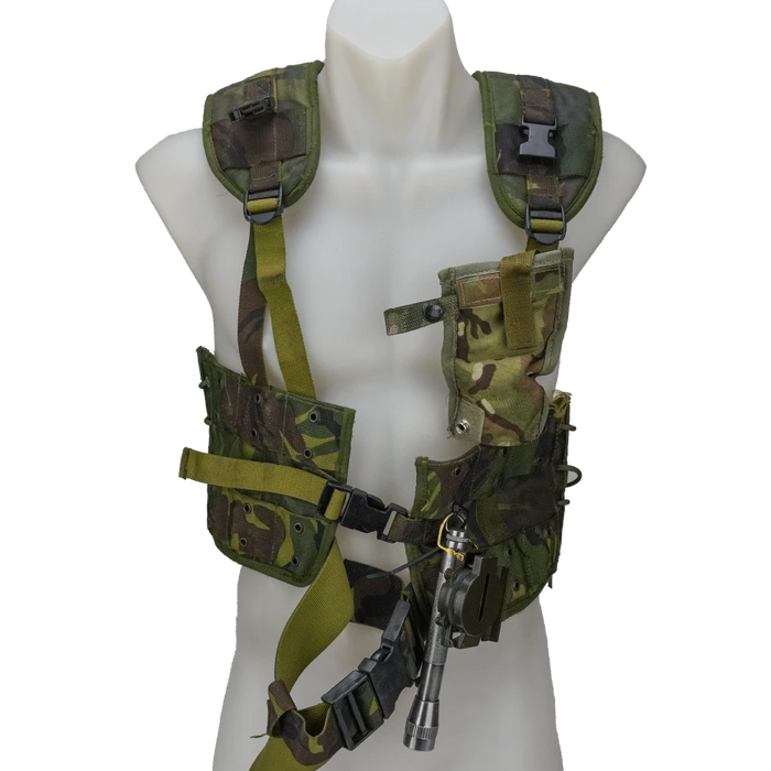 Modified Dutch DPM M93 Combat Vest w/ Attachments
