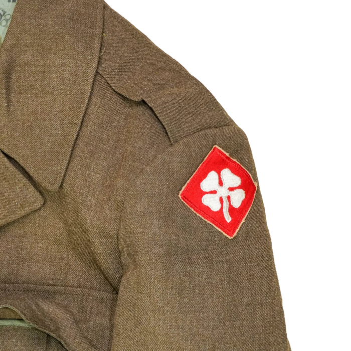 US Army M-1950 Wool Ike Jacket and Cap - 38L, Medium