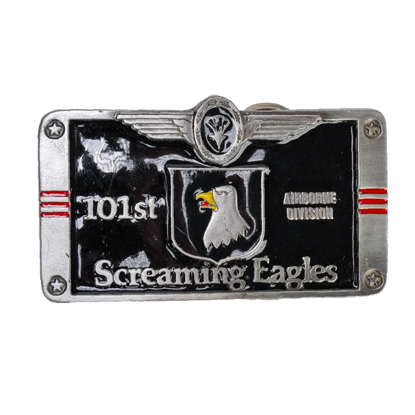 US Made 101st Airborne Belt Buckle, Item 2