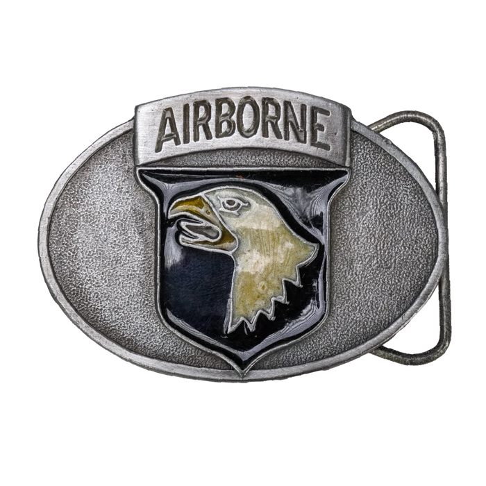 US Made 101st Airborne Belt Buckle, Item 3