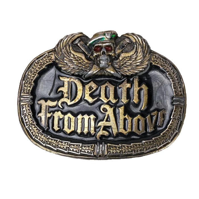 US Made Airborne 'Death From Above' Belt Buckle