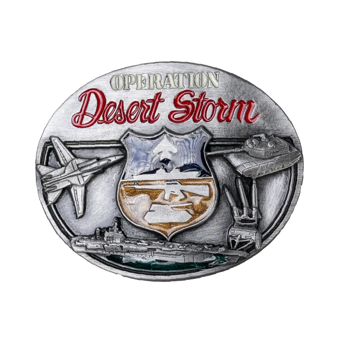 US Made Operation Desert Storm Belt Buckle, Item 2