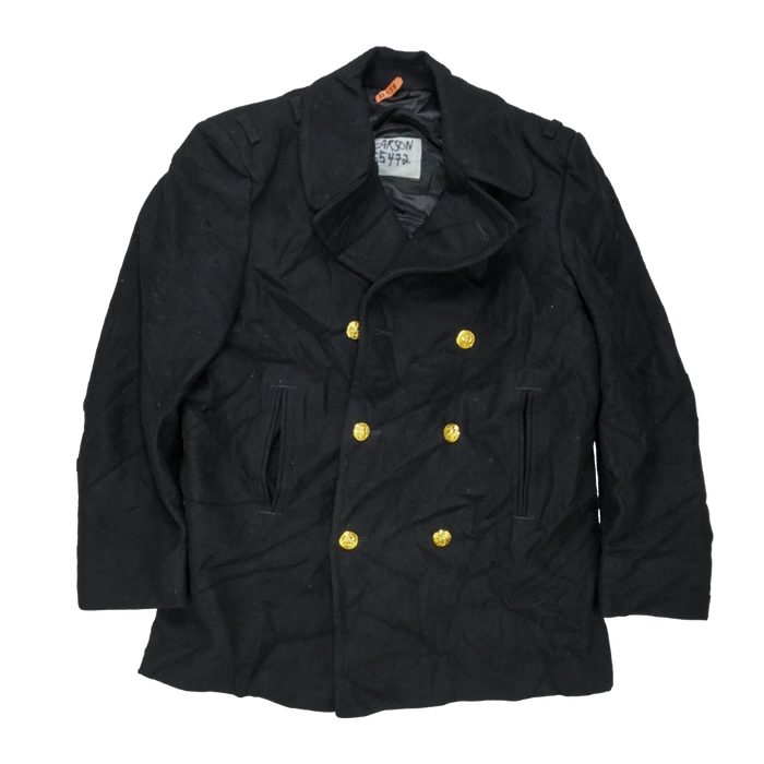 US Naval Academy Wool Pea Coat - 40R, Medium
