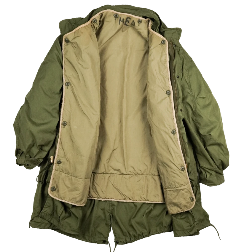 USGI Extreme Cold Weather Fishtail Parka with Liner - Medium