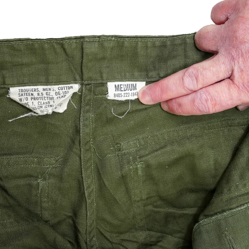 USGI OG-107 First Pattern Utility Trousers - Medium
