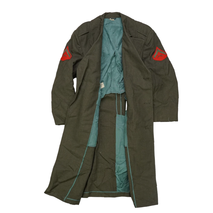 USMC Wool Overcoat - 38S - Medium