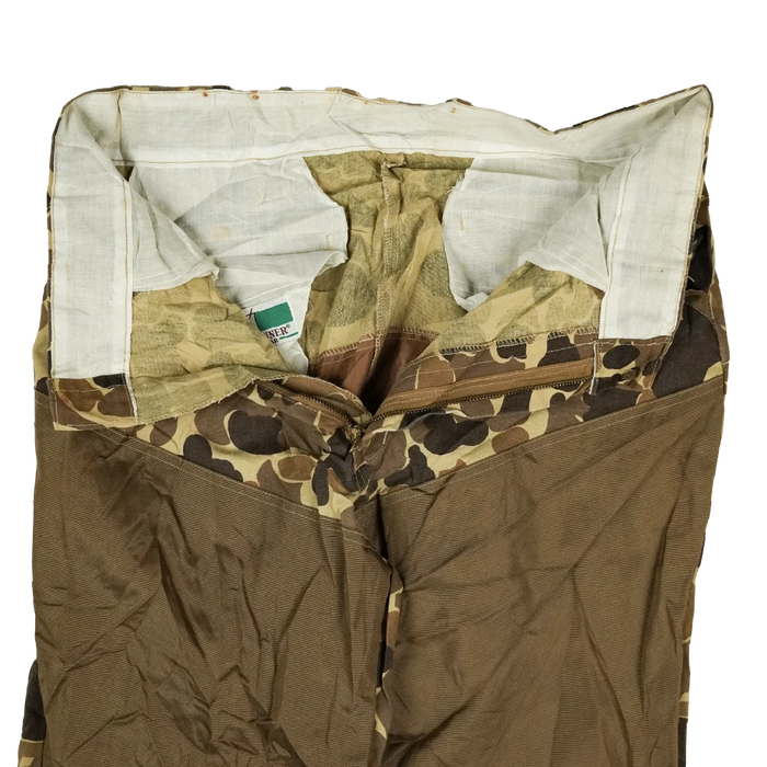 Vintage Duck Hunter Camo Double Knee Hunting Pants