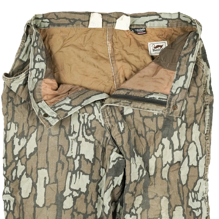 Vintage TreBark Insulated Camo Pants