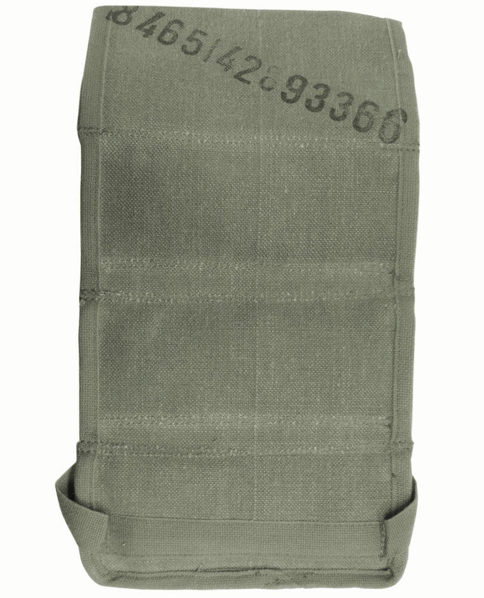French Canvas Triple Grenade Pouch